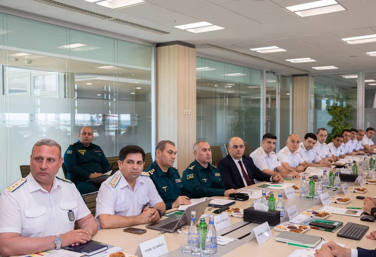 Azerbaijani government officials review operational enhancements at ...