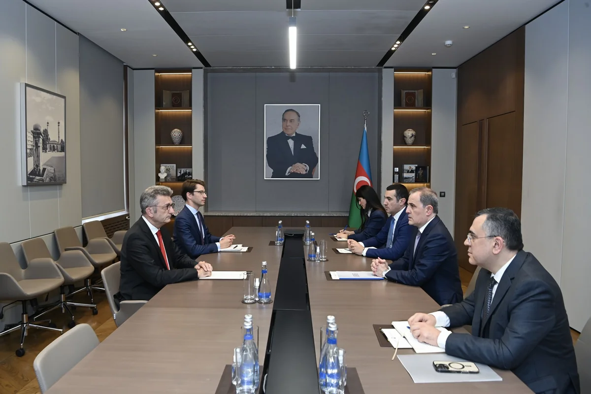 Jeyhun Bayramov receives outgoing German ambassador | Report.az