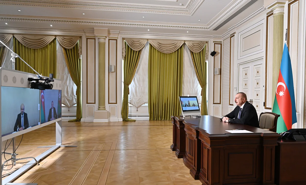 Ilham Aliyev receives Vahid Hajiyev on his appointment as President's ...