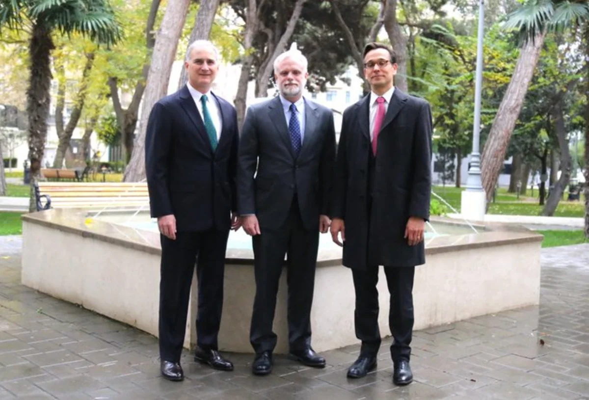 US senior advisor for Caucasus negotiations Louis Bono arrives in Baku ...