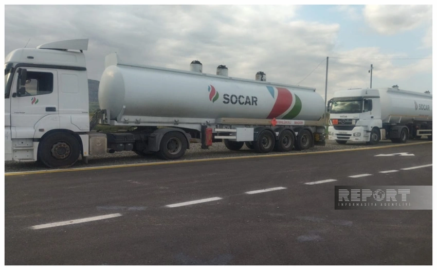 Qarabağın erməni sakinləri üçün növbəti dəfə yanacaq göndərilib | Report.az