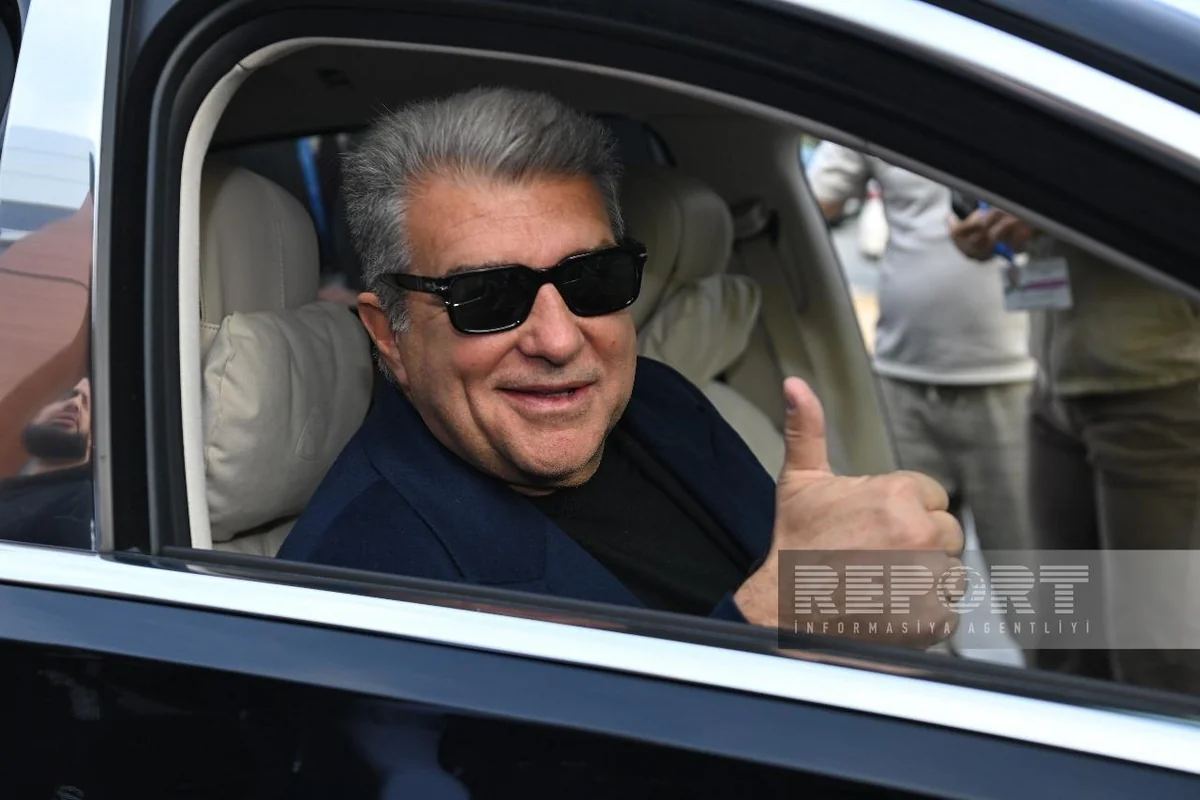 Barcelona shares video on Instagram about President Laporta's Baku ...