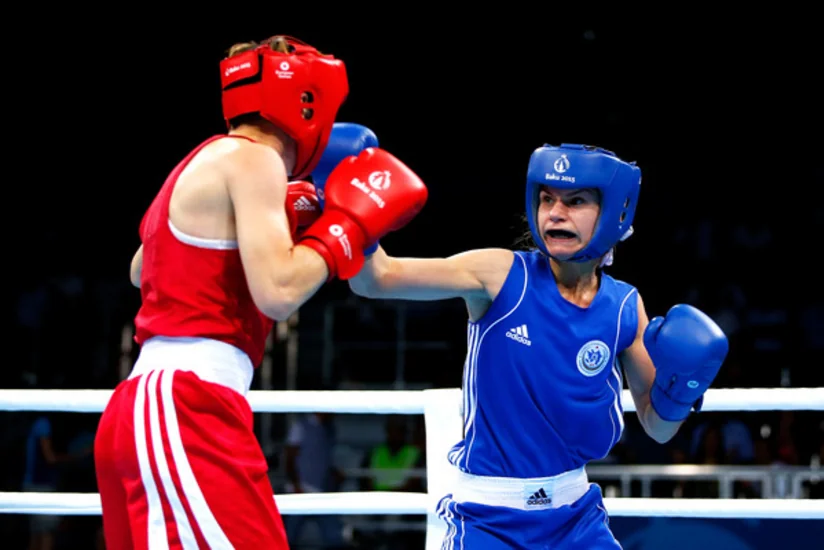 Azerbaijani female boxer wins a bronze in Poland | Report.az
