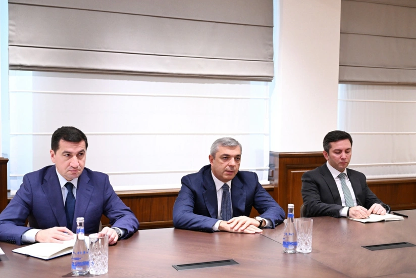 Samir Nuriyev meets with UNFCCC Executive Secretary | Report.az