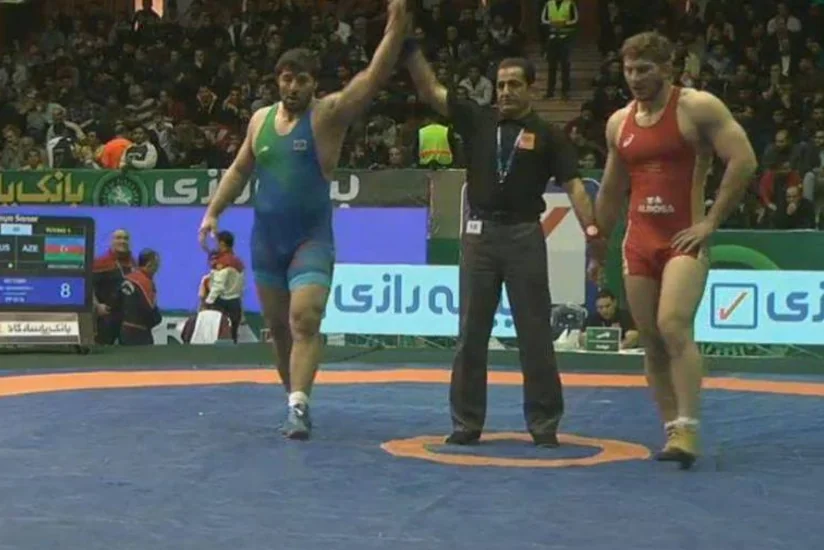Azerbaijani national wrestling team competes at World Cup | Report.az