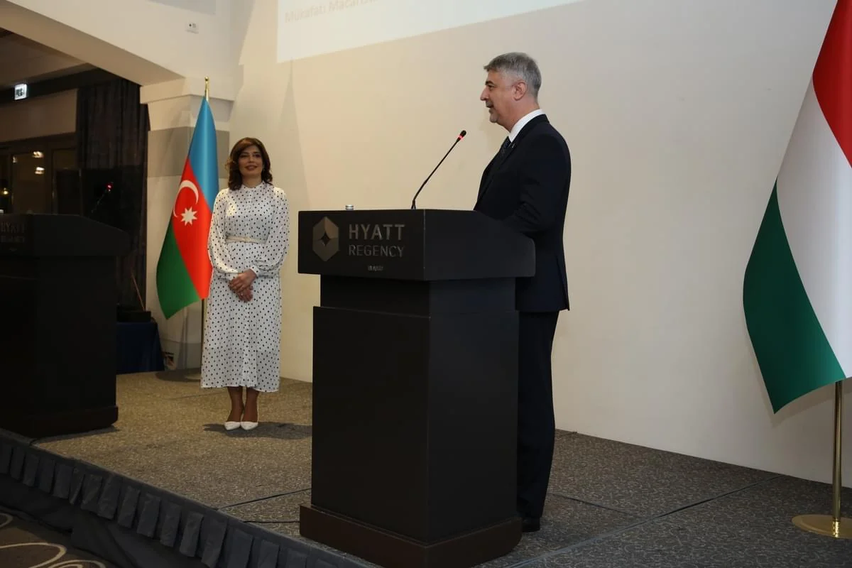 Gunay Afandiyeva awarded Hungary’s 'Commander’s Cross of the Order of ...