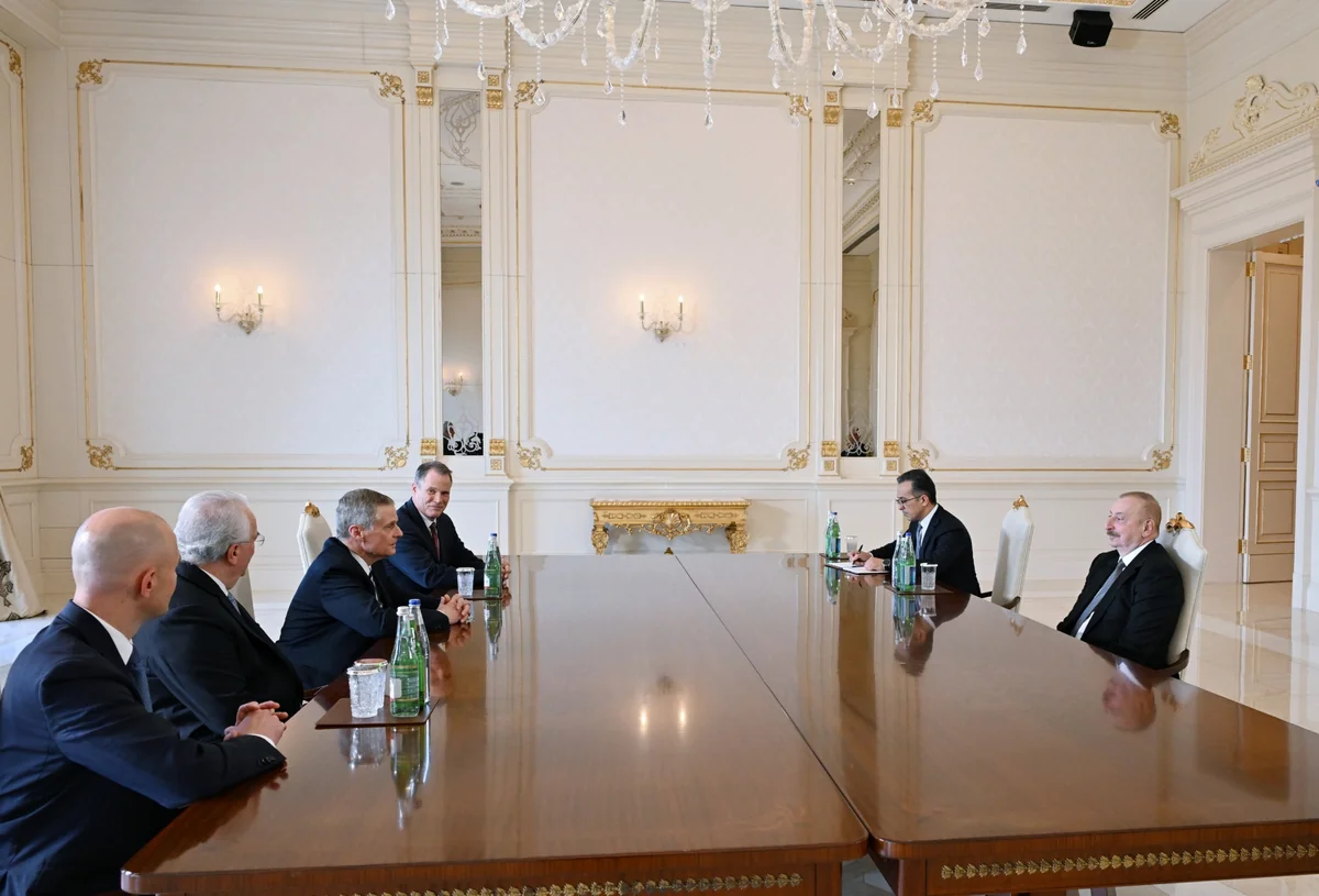President Ilham Aliyev receives representatives of US Mormon Church and ...