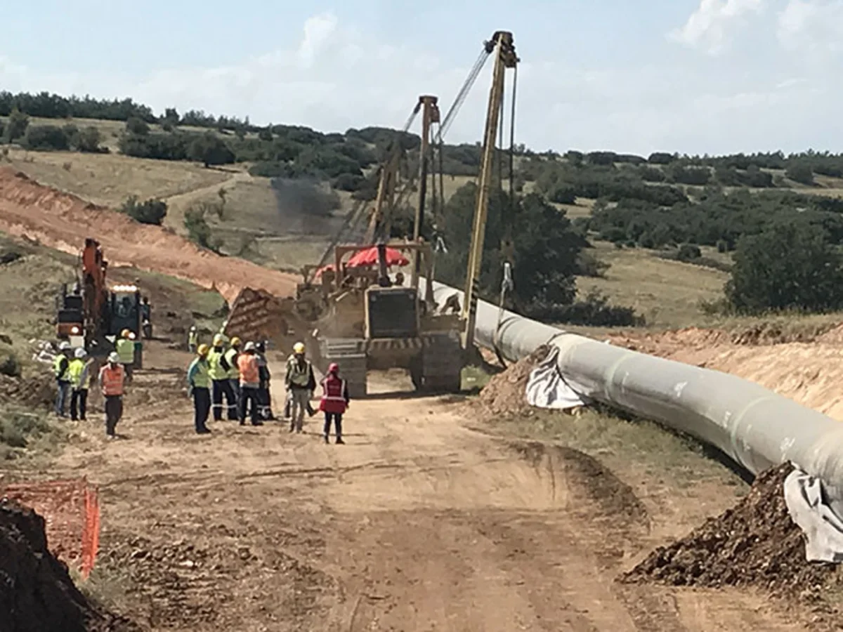 SOCAR representatives visit TAP construction site | Report.az