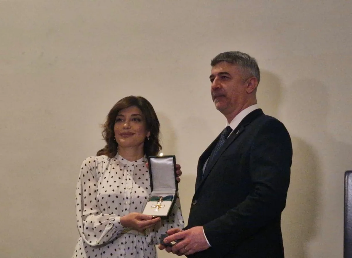 Gunay Afandiyeva awarded Hungary’s 'Commander’s Cross of the Order of ...
