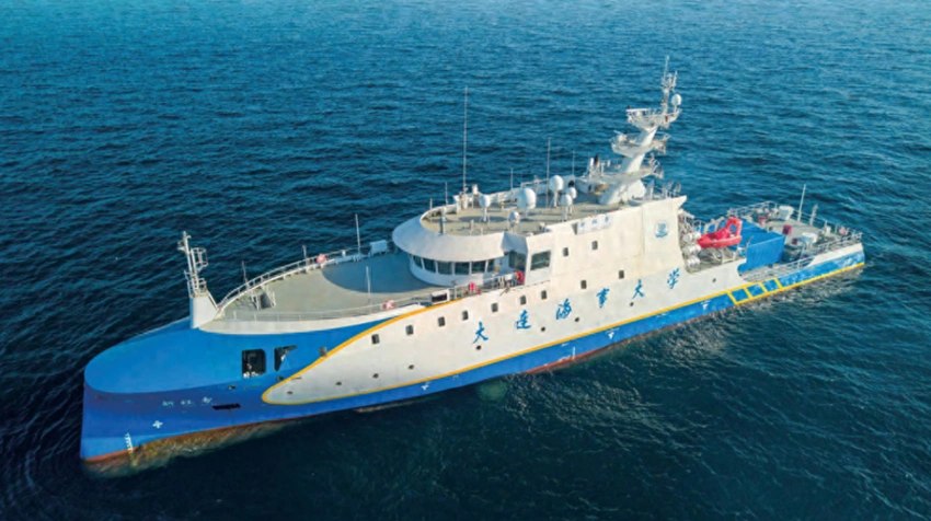 China's first ocean-level smart scientific research vessel delivered in ...