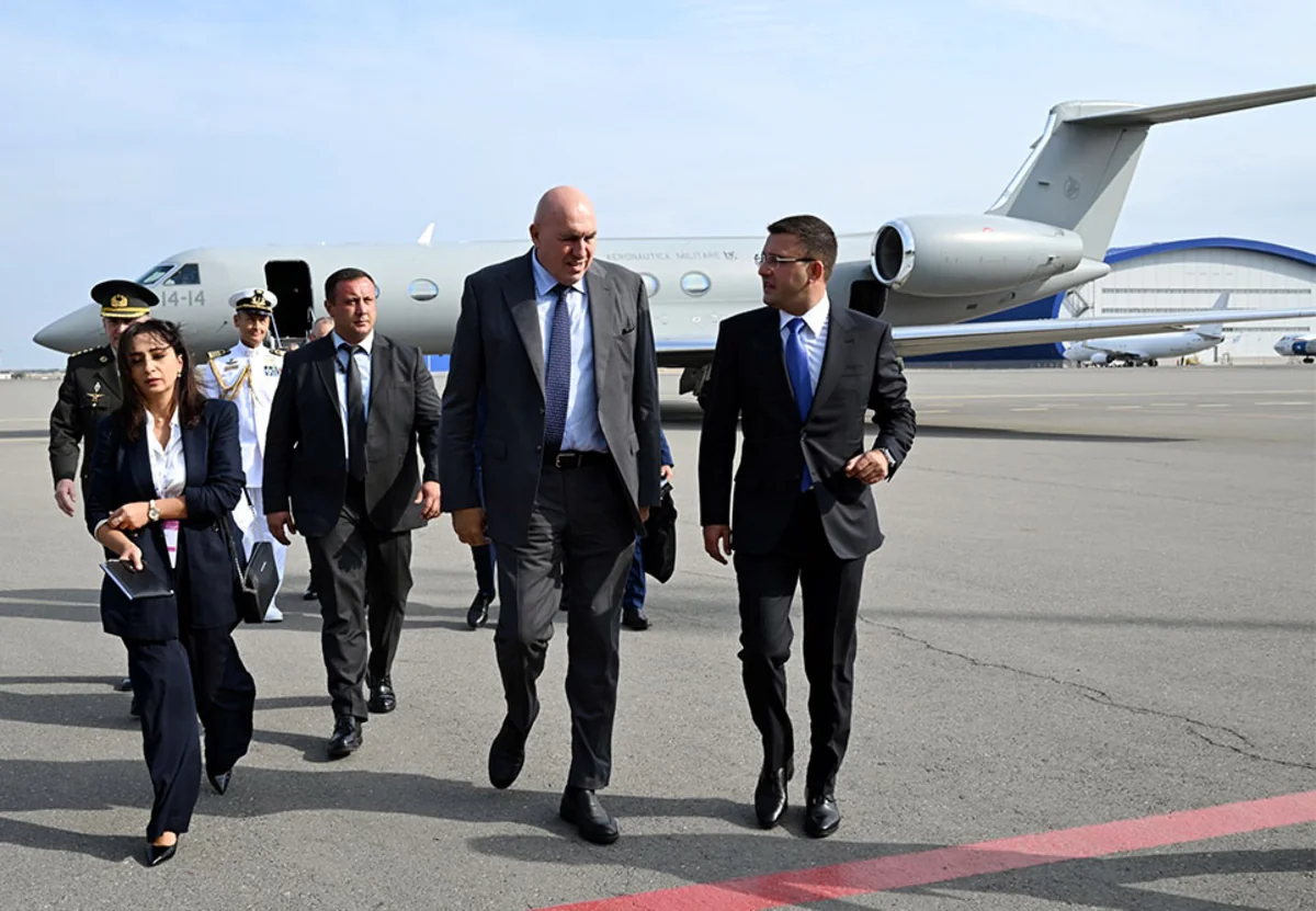 Italian defense minister arrives in Azerbaijan | Report.az