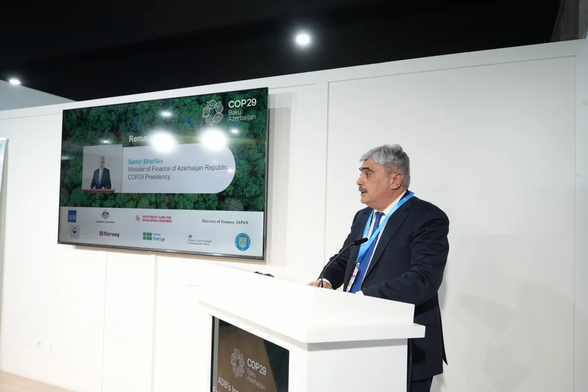 Samir Sharifov: ADB's developing members are under high climate change ...