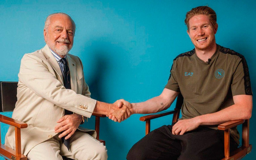 "Napoli" Kevin De Bruyneni heyətinə qatdığını elan edib | Report.az