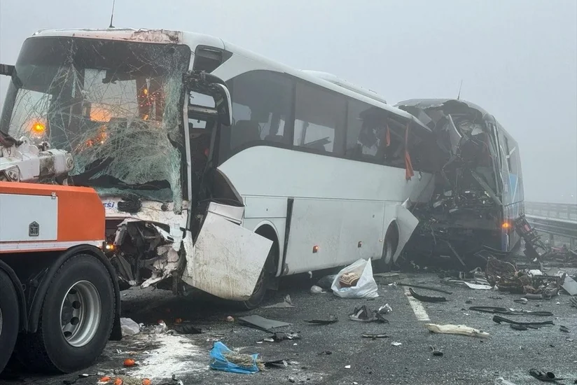 At least 10 killed in chain accident involving 7 vehicles in Türkiye ...