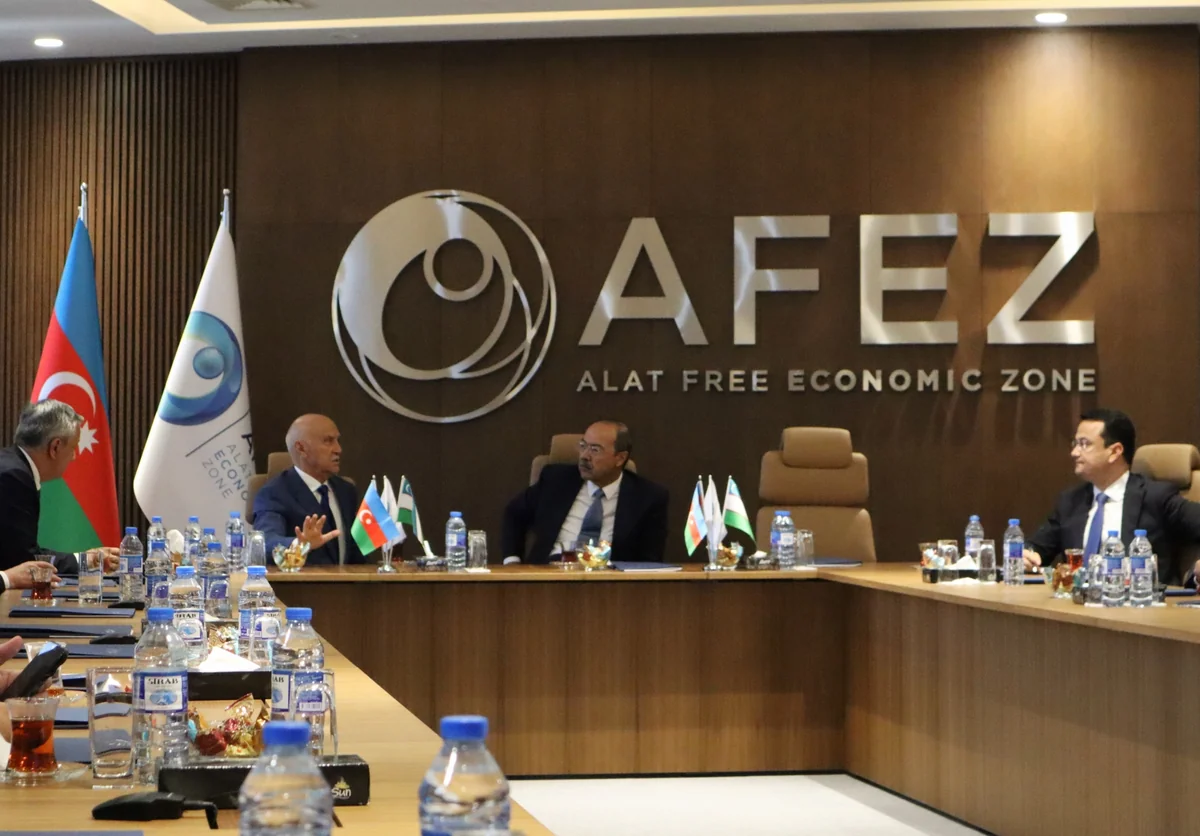 Delegation of Uzbekistan visits Alat Free Economic Zone | Report.az