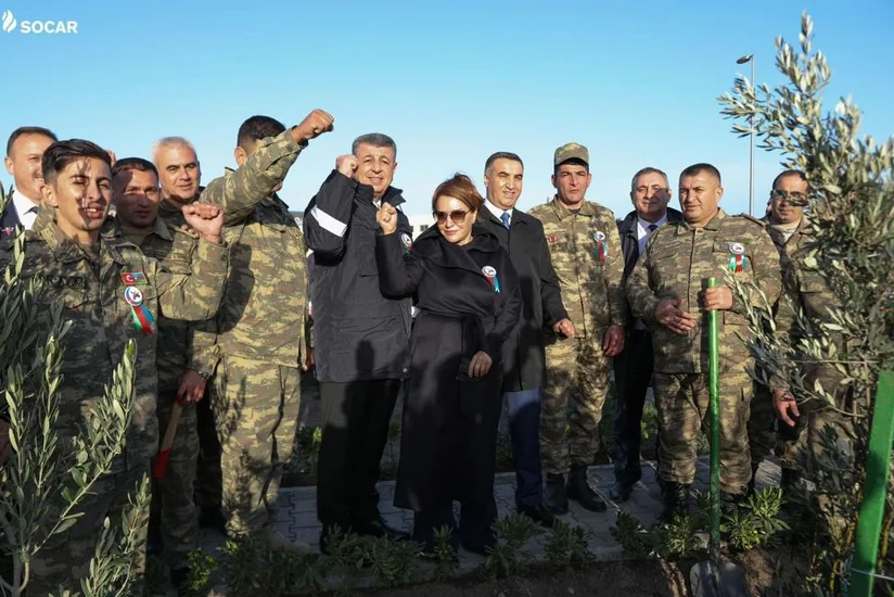 SOCAR employees plant about 3,000 trees to mark upcoming Victory Day ...
