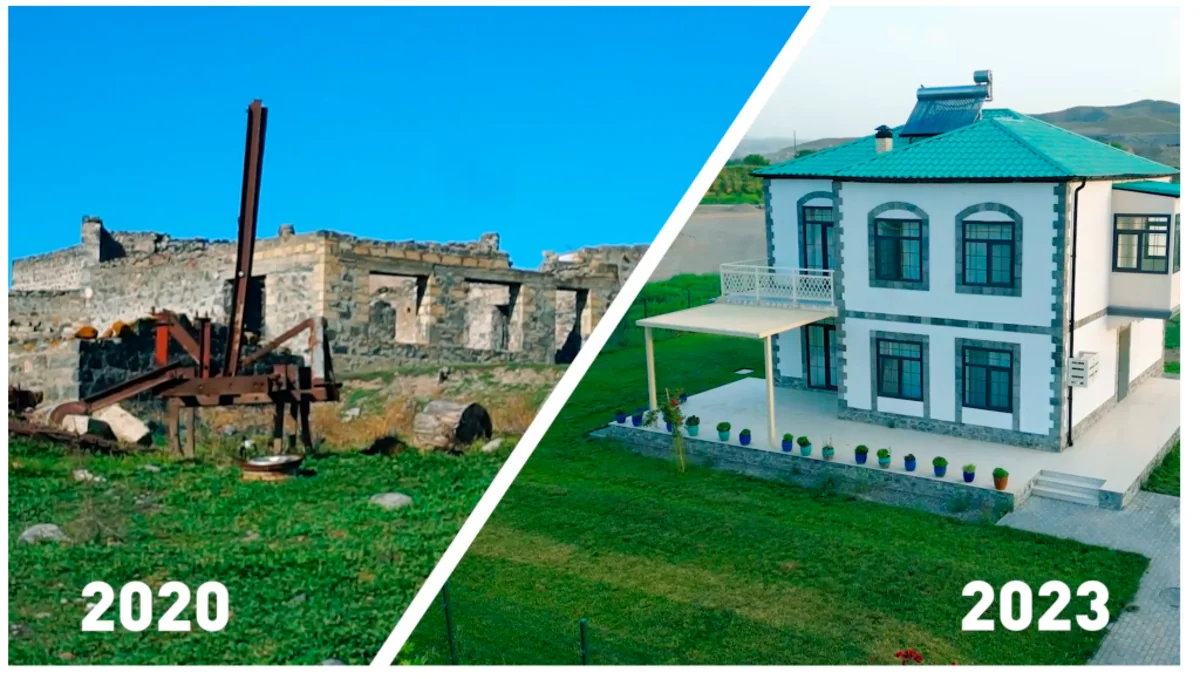 Azerbaijan prepares video footage of Zangilan's Agali village | Report.az