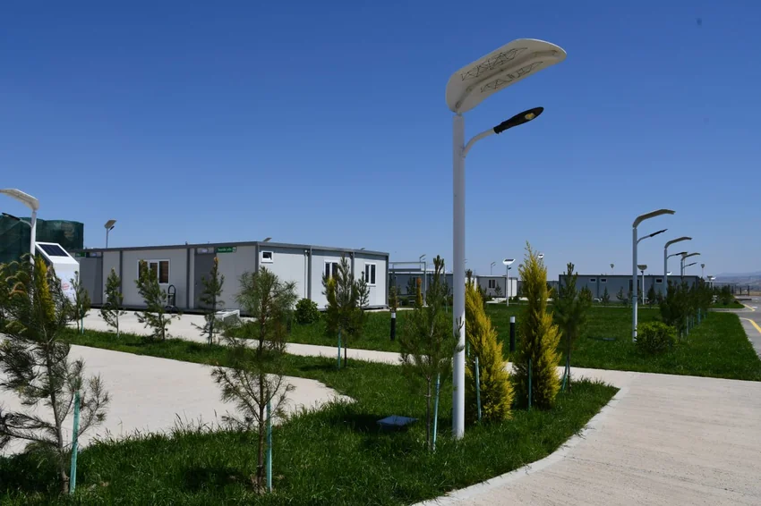 Works carried out in Azerbaijan's Araz Valley Economic Zone Industrial ...