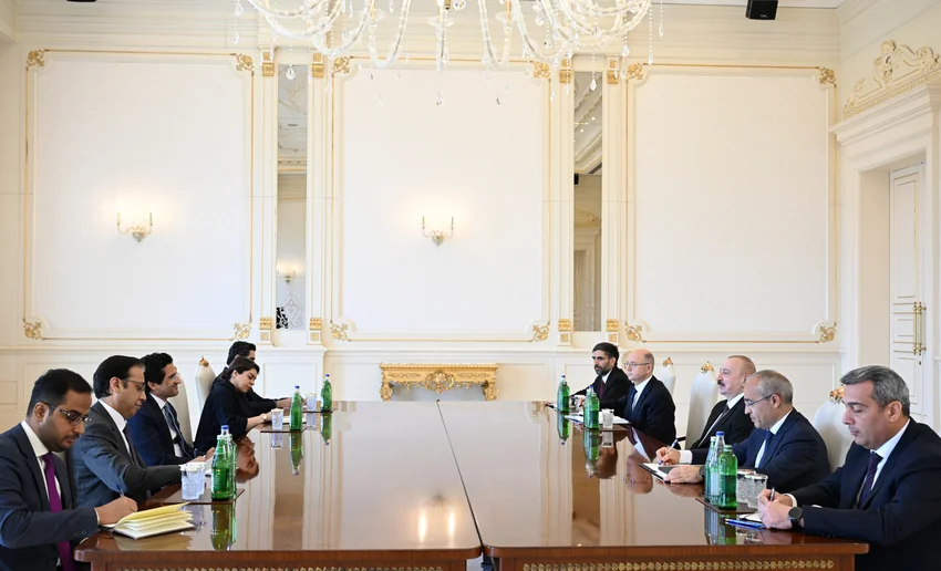 President Ilham Aliyev receives Pakistan's Federal Minister for Power ...