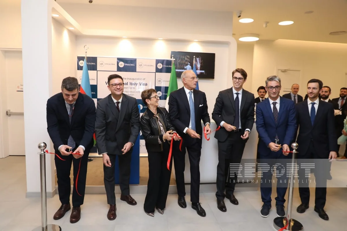 Italian Embassy in Azerbaijan opens new visa center in Baku | Report.az