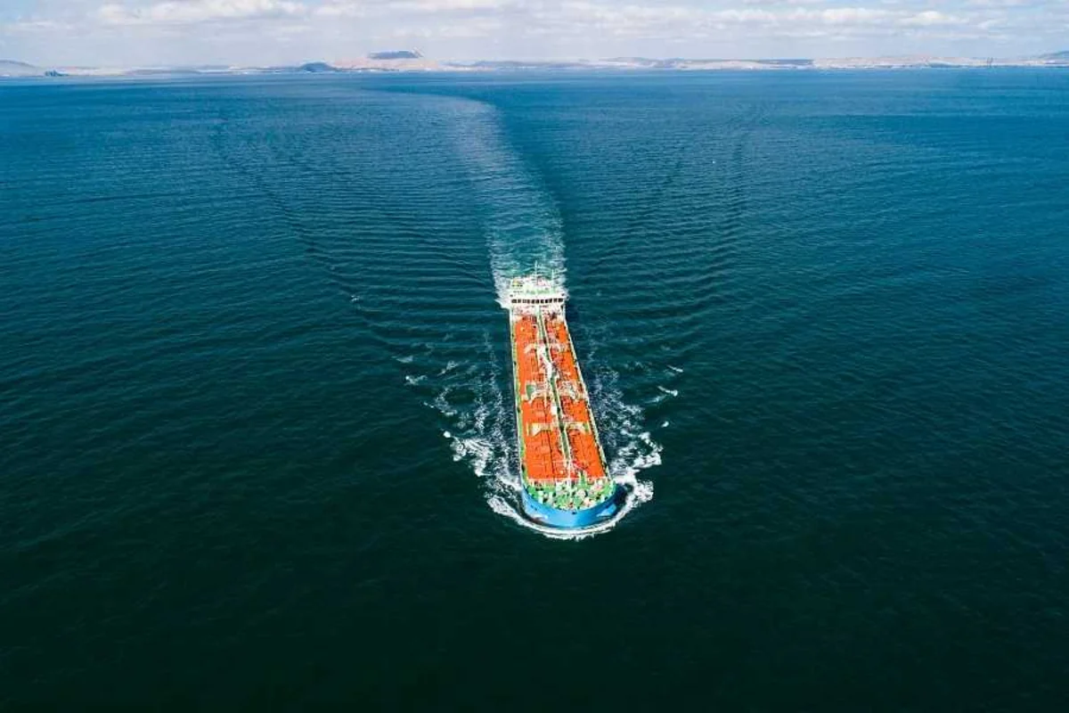 Azerbaijan's Zangilan tanker makes its first voyage to Turkmenistan ...