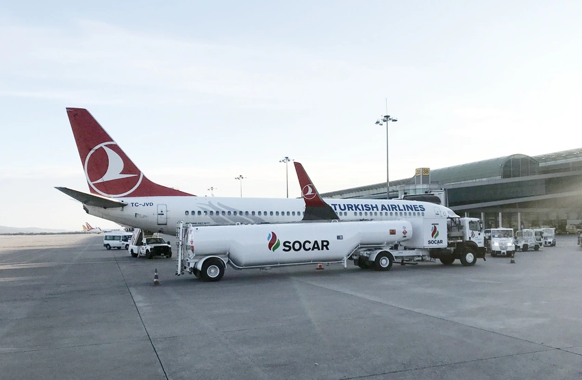 “SOCAR AVIATION” Adnan Menderes hava limanında yanacağı öz ...